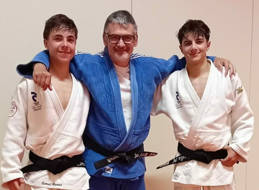 Hugo et Manolo ceintures noires | Seysses-arts-martiaux-judo-ju-jitsu